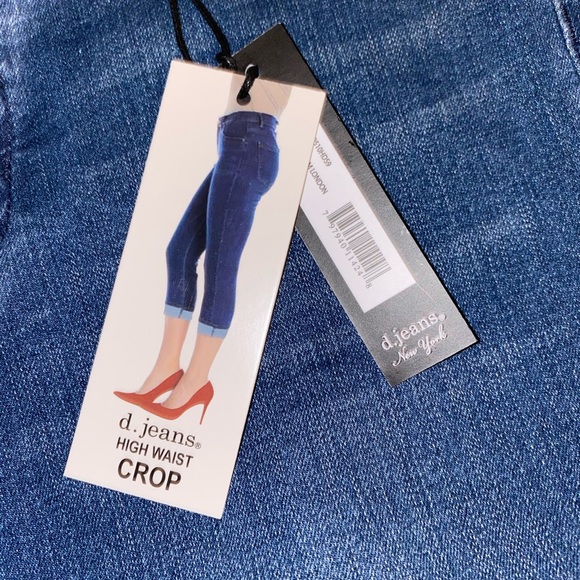 d. jeans | Jeans | D Jeans High Waist Roll Crop Brand New With Tags ...